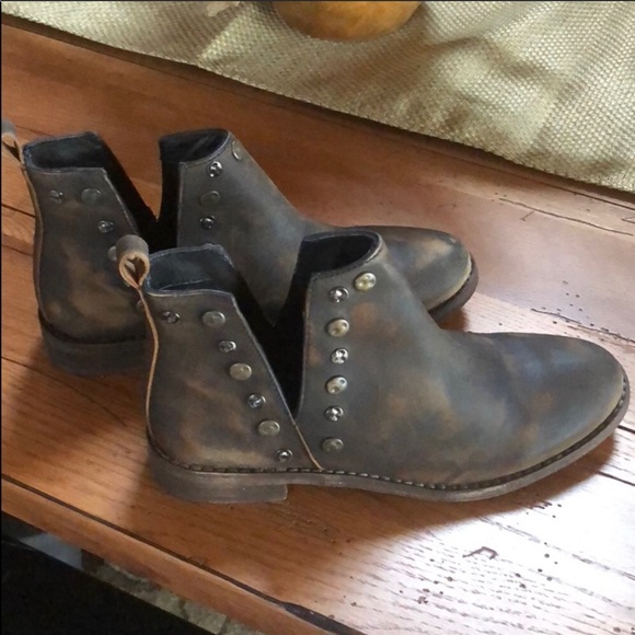 Coolway | Shoes | Roaster Coolway Block Heel Bootie | Poshmark